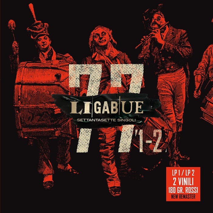 Ligabue | 77 Singoli / LP 1 – LP 2 (Red Vinyl) – Serendeepity