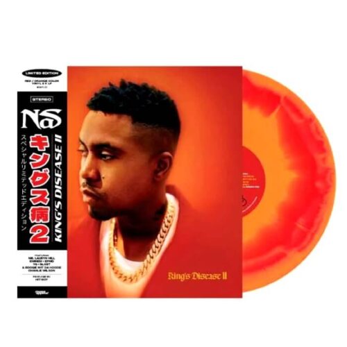 Nas | King's Disease II (Red & Tangerine Color Vinyl) – Serendeepity